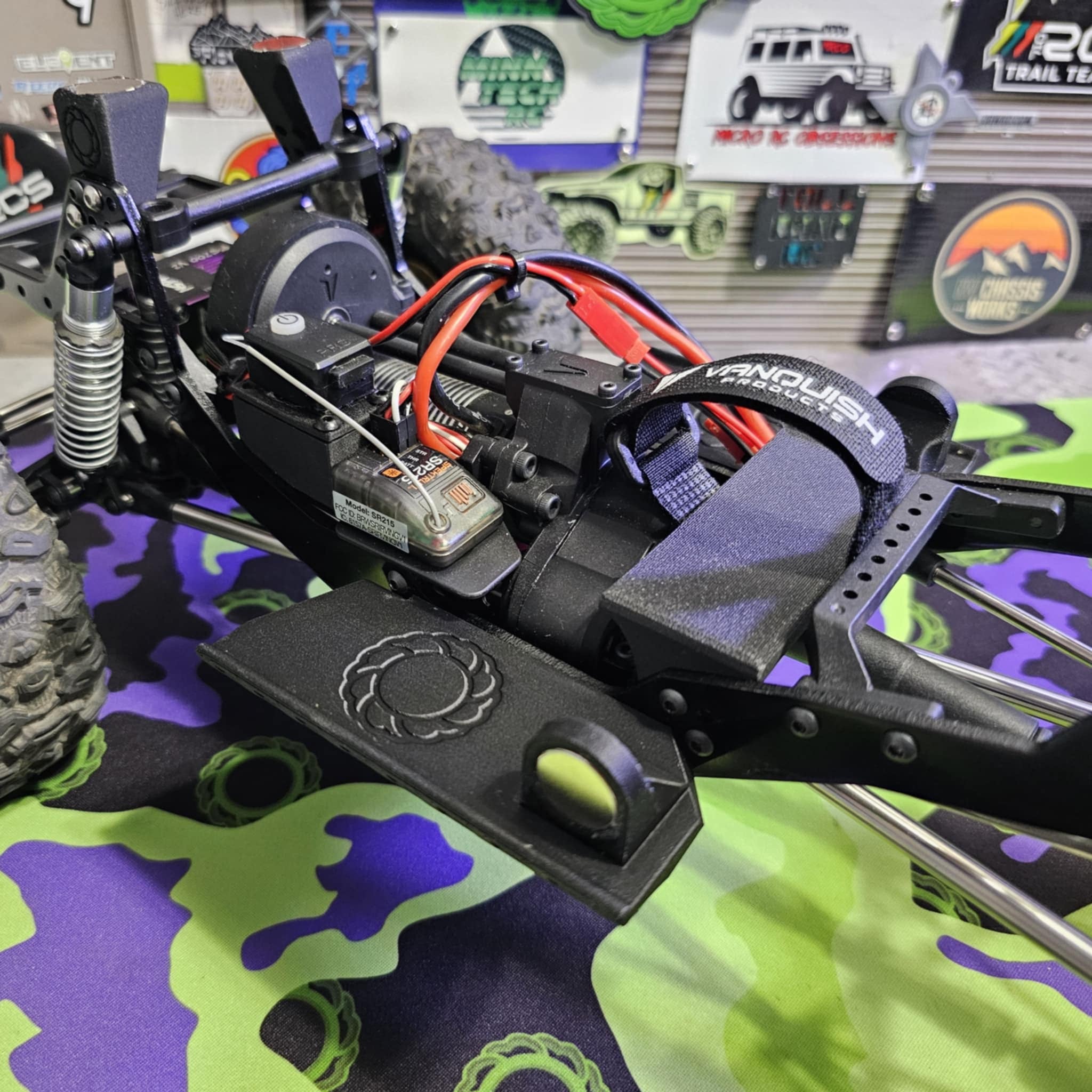 FlubRC 1:10 E-Series VRD Chassis Mouning Kit – FlubRC LLC